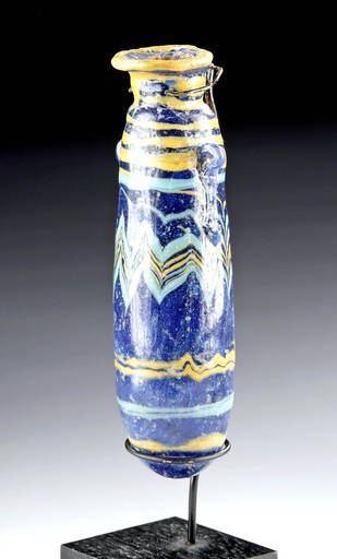 Greek Core Formed Glass Alabastron - Gorgeous Hues! - Sep 30, 2021 ...