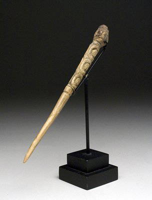 A Paracas Bone Pin (for Hallucenogenic Rituals)