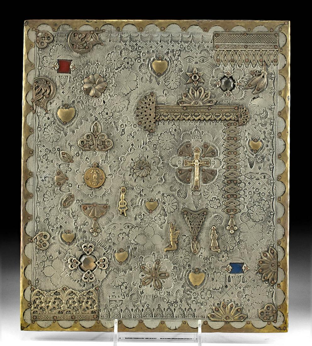 Exhibited Carlos Inigo Robles Altar Panel - ex Quinn | Barnebys