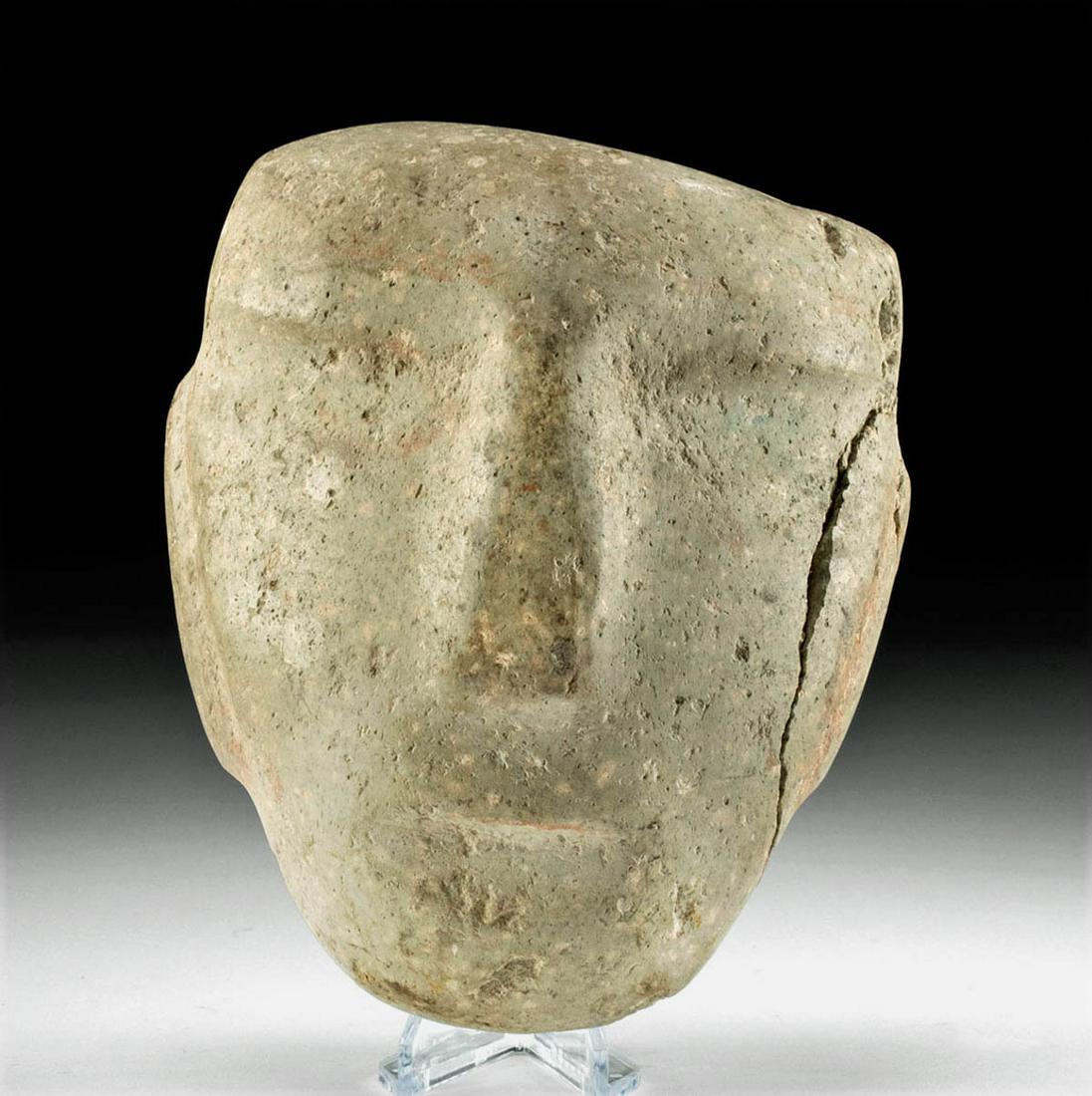 Guerrero Mezcala Stone Mask, ex-Anthony Quinn | Barnebys