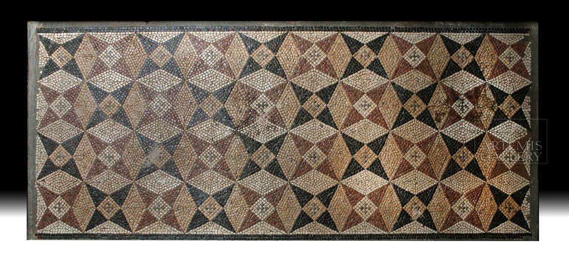 Roman Stone Tesserae Mosaic Intricate Star Pattern - Mar 03, 2022 ...