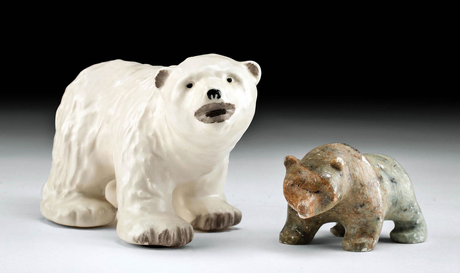 20th C. Alaskan Bear Figures, C. Alan Johnson