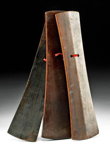 19th C. Chinese Qing Wood Paiban Percussion Instrument - Mar 13, 2022 ...