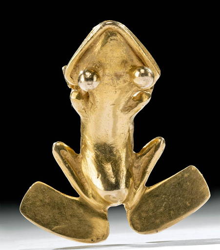 Pre-Columbian Panamanian Gold Frog Pendant (#0194) on Mar 24, 2022 ...