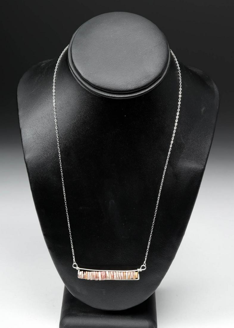 Ancient Valdivian Spondylus Shell Bar Necklace (#0239) on Apr 25, 2022 ...