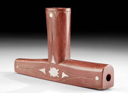 Native American Catlinite Pipe