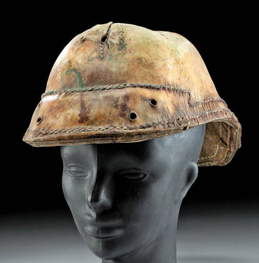 19th C. African Colonial Leather Pith Helmet - May 12, 2022 | Artemis ...