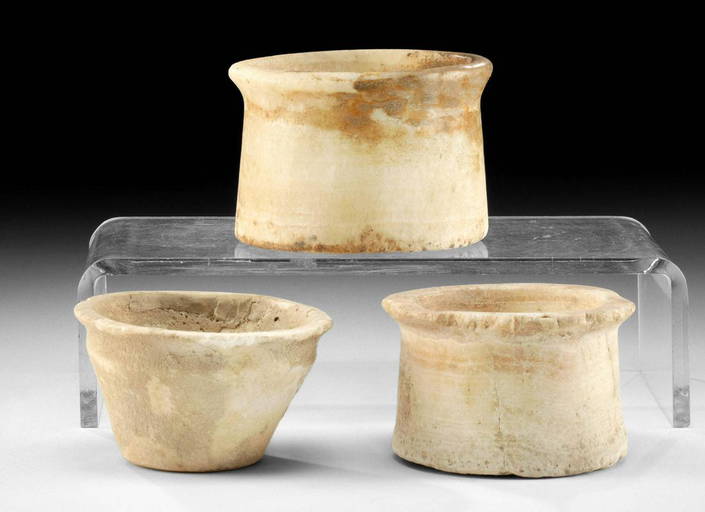 3 Bactrian Alabaster Jars (#0053) on Jun 02, 2022 | Artemis Gallery in CO