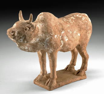 A Rye Pottery Stylised Bull