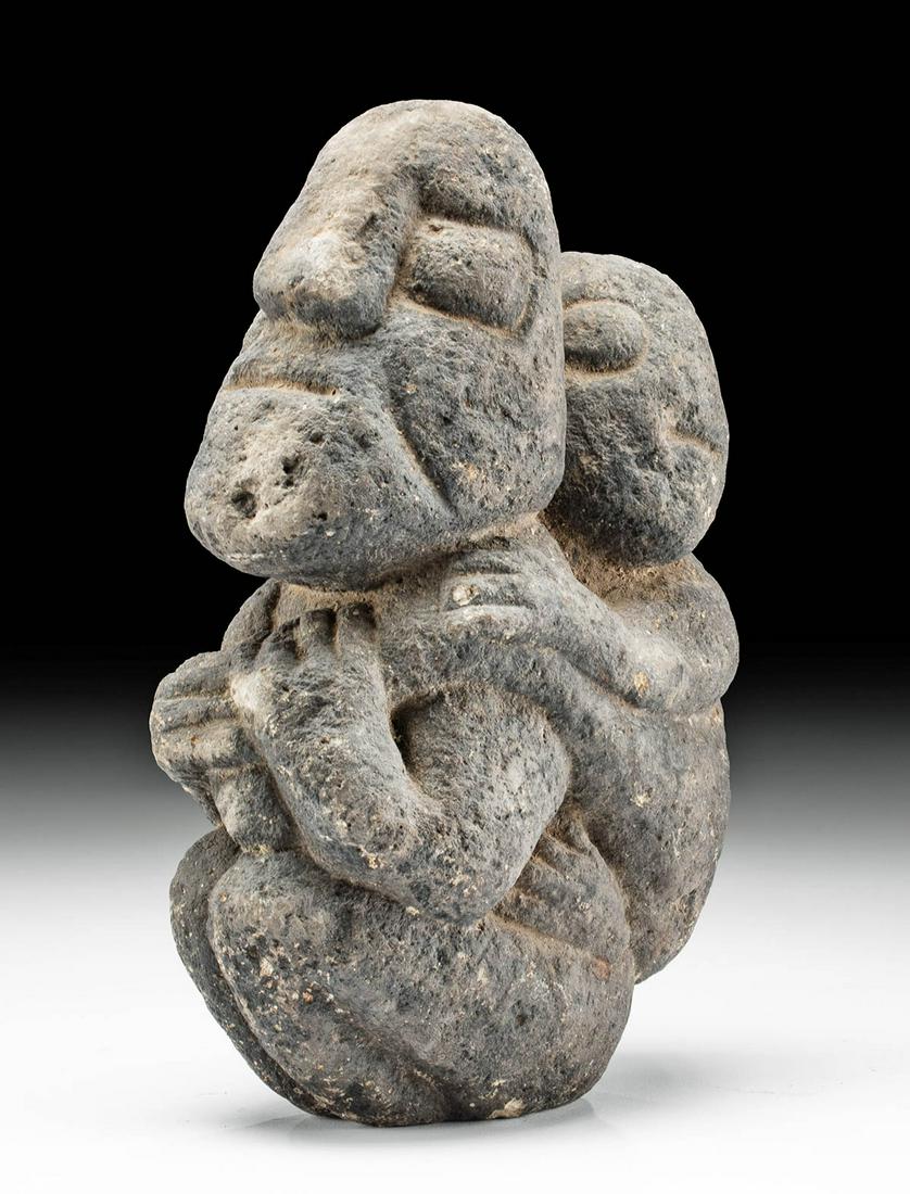 Charming Taino Stone Mother & Child, ex Museum (#0120) on Jun 15, 2022 ...