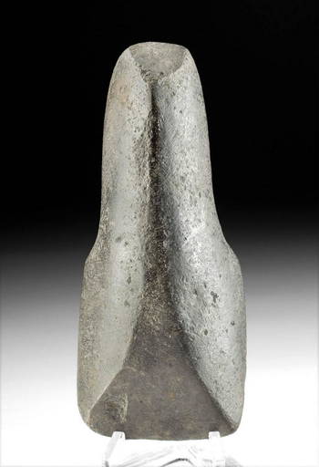 19th C. Polynesian Cook Island Stone Adze Blade (#0048B) on Jun 15 ...