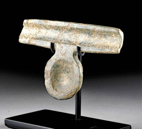 Olmec Greenstone Pendant / Drug Spoon (#0018) on Jun 29, 2022 | Artemis ...