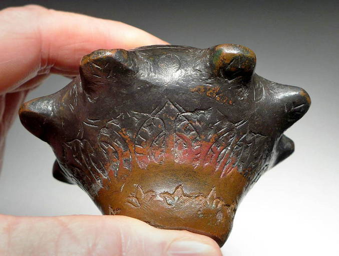 10th C. Persian Ghaznavid Arsenical Copper Mace Head (#0049A) on Jul 14 ...