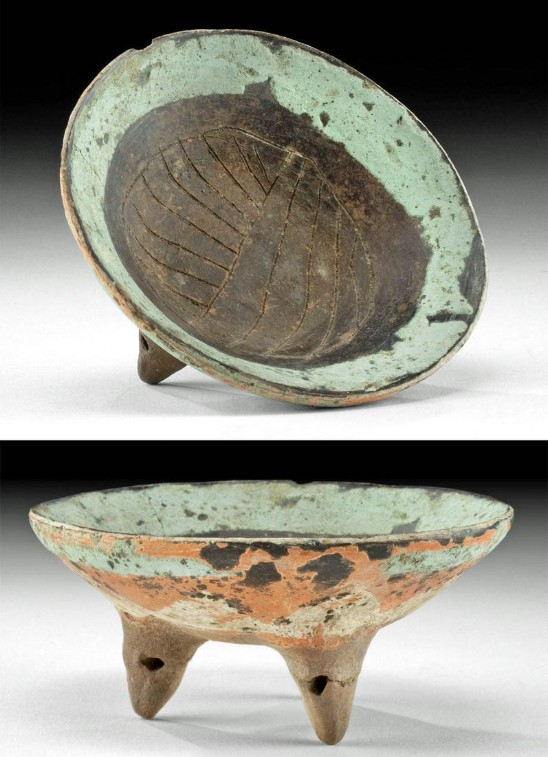 Mixtec Pottery Tripod Dish, Original Stucco (#0168) on Jul 28, 2022 ...