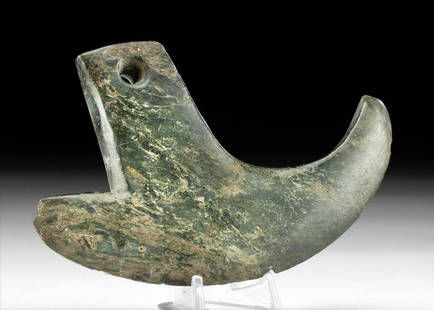 Tairona Greenstone Axe Head