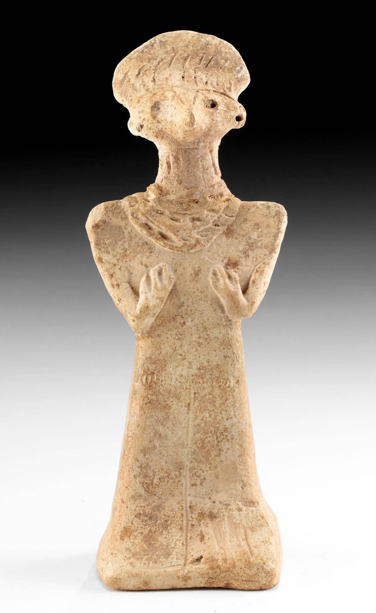 Syro Hittite Pottery Idol Of Astarte