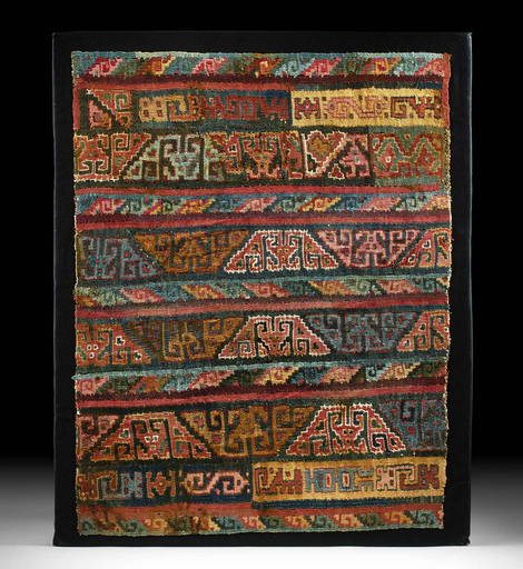 Vivid Moche Textile Panel w/ Zoomorphs (#0140) on Aug 25, 2022 ...