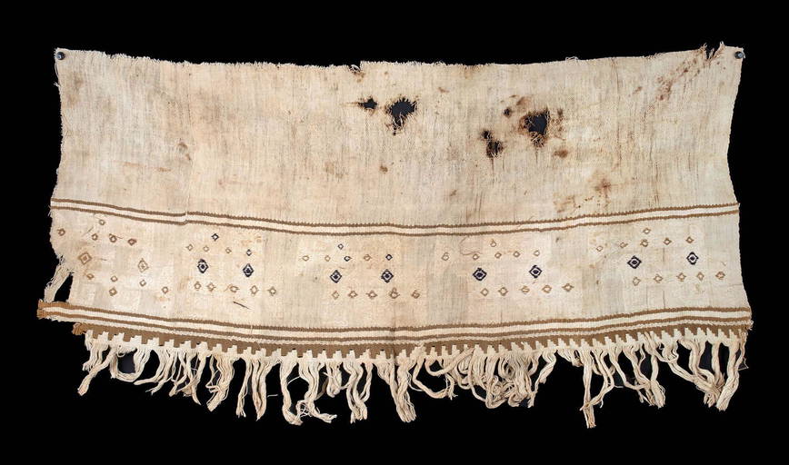 Chimu Textile Panel Abstract Fish Motifs - Aug 25, 2022 | Artemis ...