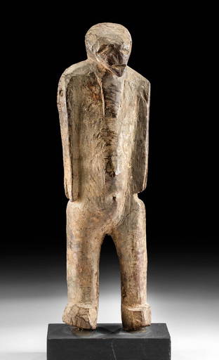 20th C. African Wood Janus Figure Male / Female - Aug 25, 2022 ...