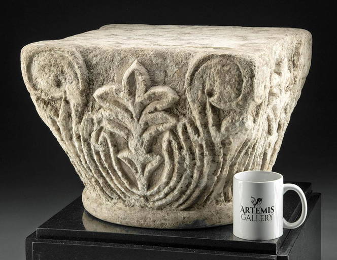 Byzantine Marble Capital w/ Acanthus Leaves & Volutes - Sep 01, 2022 ...
