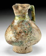 Medinger Pottery Redware Pitcher with Eagle. - May 16, 2015 | Conestoga ...