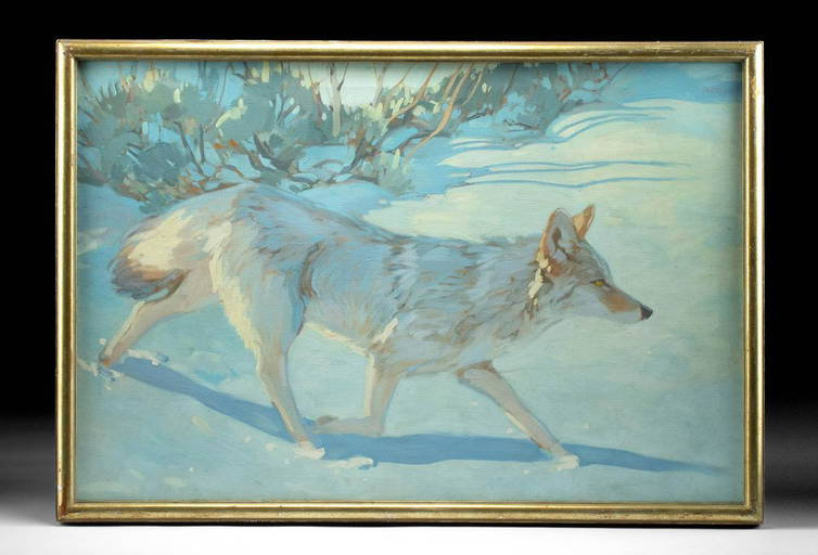 Signed Gay Patterson Painting - "Yellow Eyes" - Oct 13, 2022 | Artemis ...