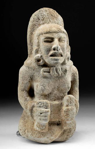 Large Maya Basalt Nude Female Statue - Oct 20, 2022 | Artemis Gallery in CO