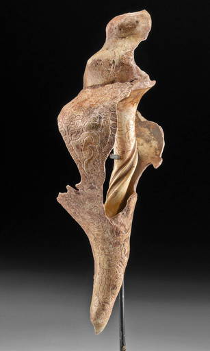 Incredible Maya Conch Shell Trumpet Intricately Carved (#0131) on Nov ...
