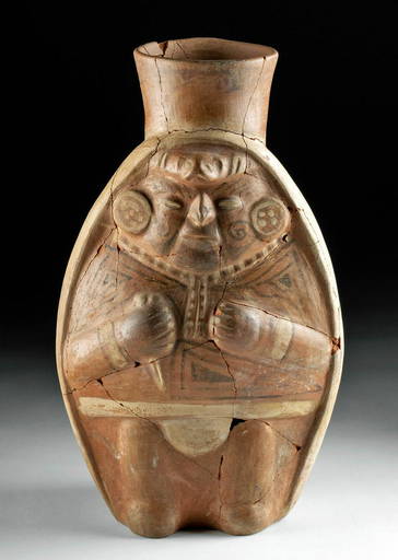 Pre-Columbian Moche Vessel Lord / Shaman, ex-Schmitt (#0208) on Nov 28 ...
