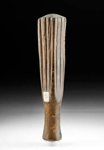 Early 20th C. Polynesian Wood Tapa Beater