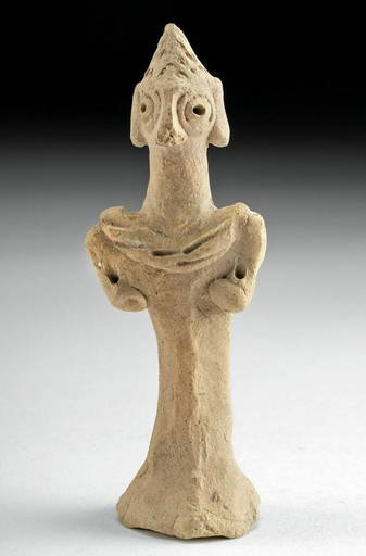 Syro-Hittite Pottery Goddess Idol, Bird Face (#0061) on Jan 08, 2023 ...