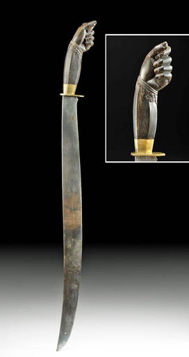 19th C. Filipino Bolo Sword w/ Horn Fist Handle (#0103) on Jan 12, 2023 ...
