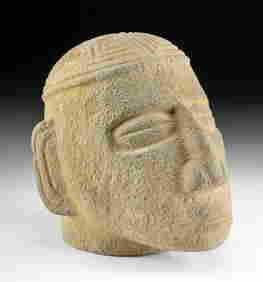 Inca Stone Mace Head w/ Central Hafting Slot - Aug 31, 2020 | Artemis ...