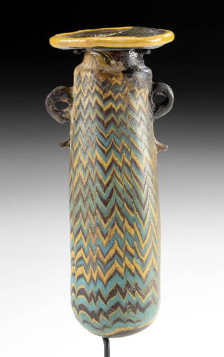 Exhibited / Published Greek Coreform Glass Alabastron (#0026A) on Mar ...