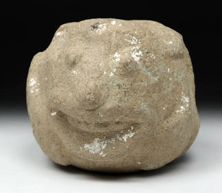 Inca Stone Mace Head w/ Central Hafting Slot - Aug 31, 2020 | Artemis ...