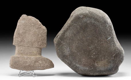 Inca Stone Mace Head w/ Central Hafting Slot - Aug 31, 2020 | Artemis ...