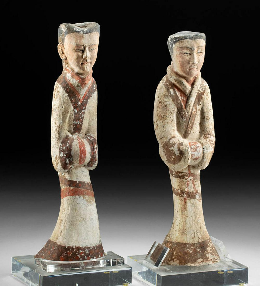 Chinese Han Dynasty Mingqi Tomb Figures (pr), TL Tested (#0082) on Mar ...