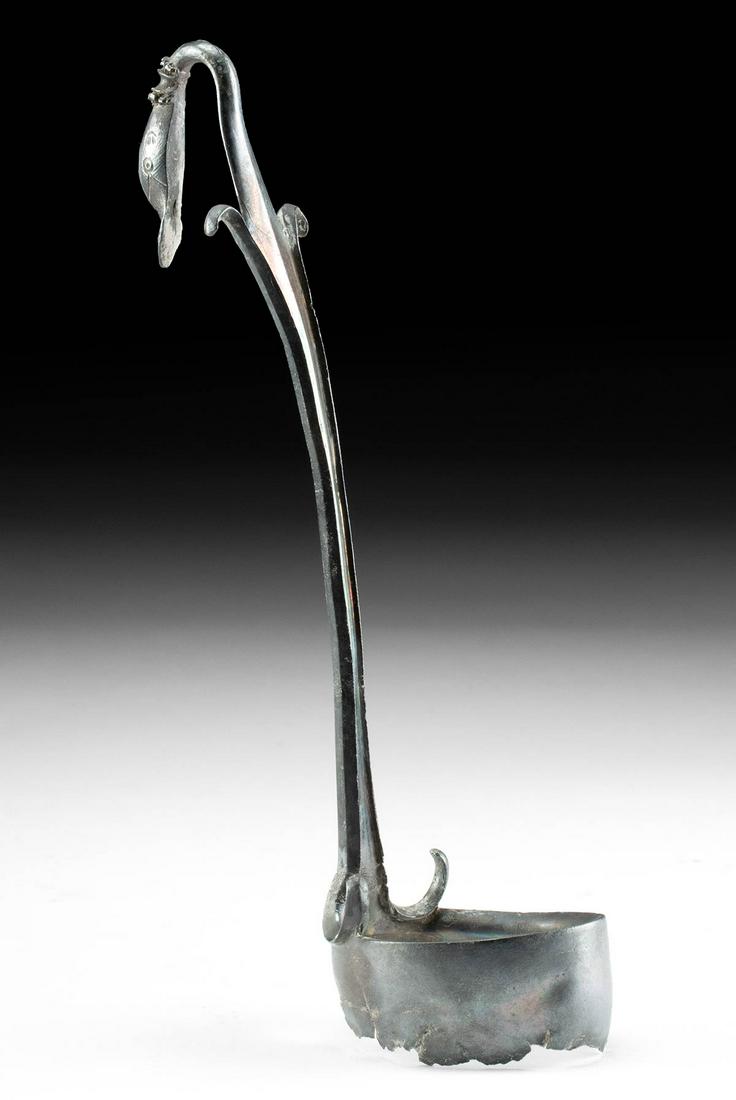 1st C. Roman Silver Duck Simpulum / Ladle (#0032) on Mar 30, 2023 ...