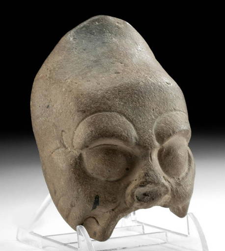Maya Mask Starved Prisoner / Flayed Face, Ex Schmitt
