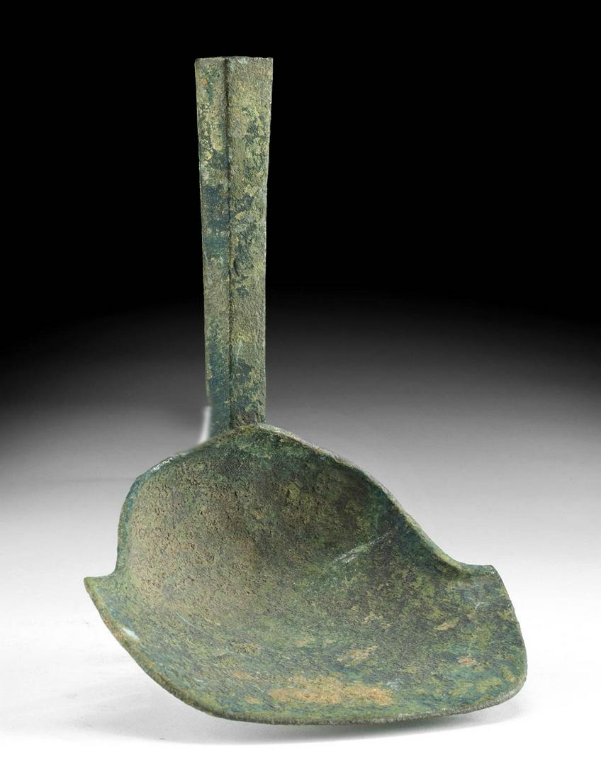Chinese Zhou Dynasty Bronze Tool Spade Head (#0083) on Apr 16, 2023 ...