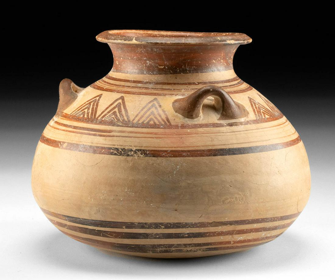 Mycenaean Helladic Pottery Jar, Tl Tested Auction