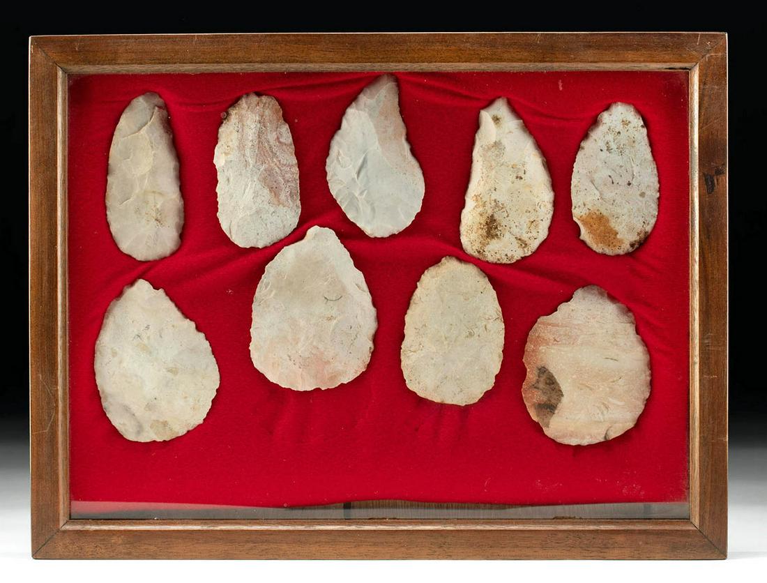 Prehistoric Native American Hopewell Flint Tools
