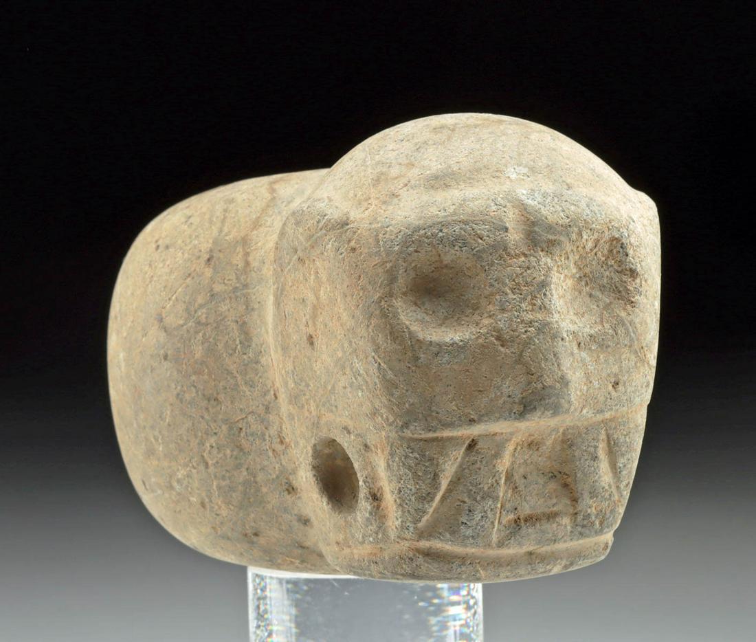 Costa Rican Ceremonial Zoomorphic Mace Head