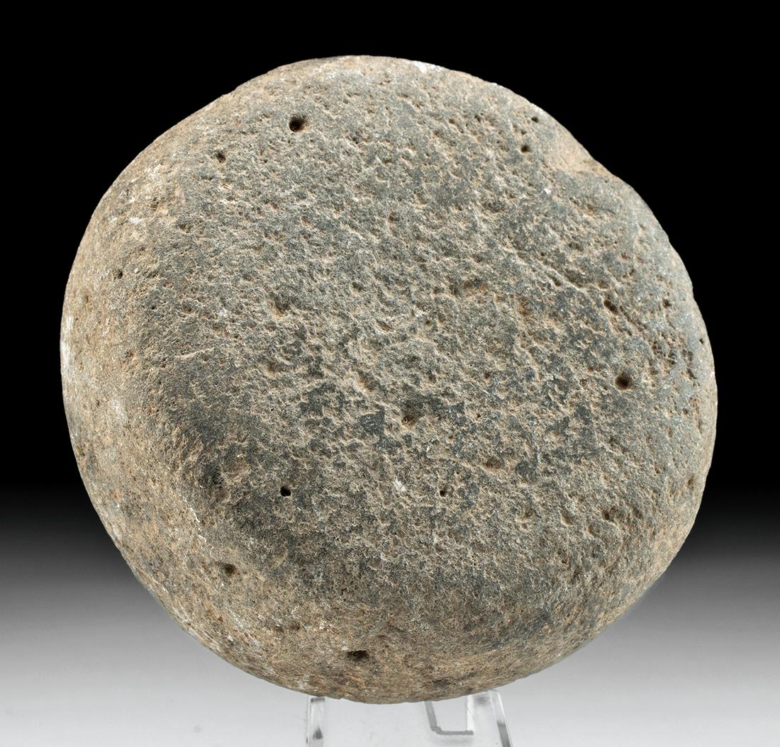 Pre-contact Hawaiian Ulu Maika Game Stone Auction