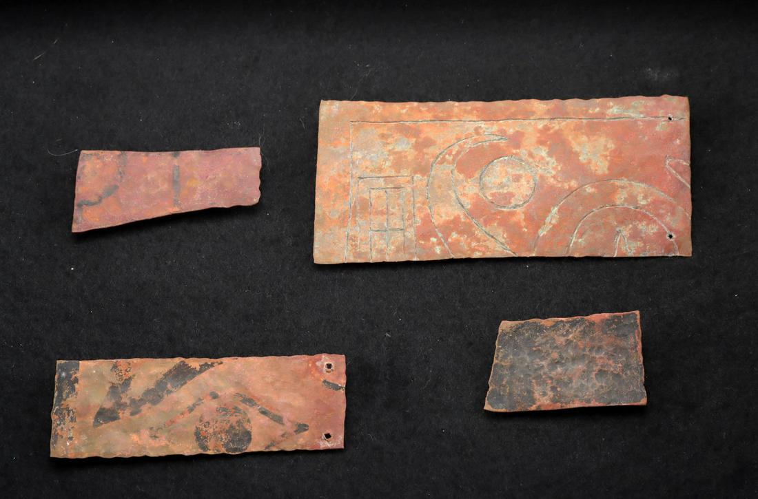 19th C. Tlingit Copper Panels From Potlatch Coppers Auction