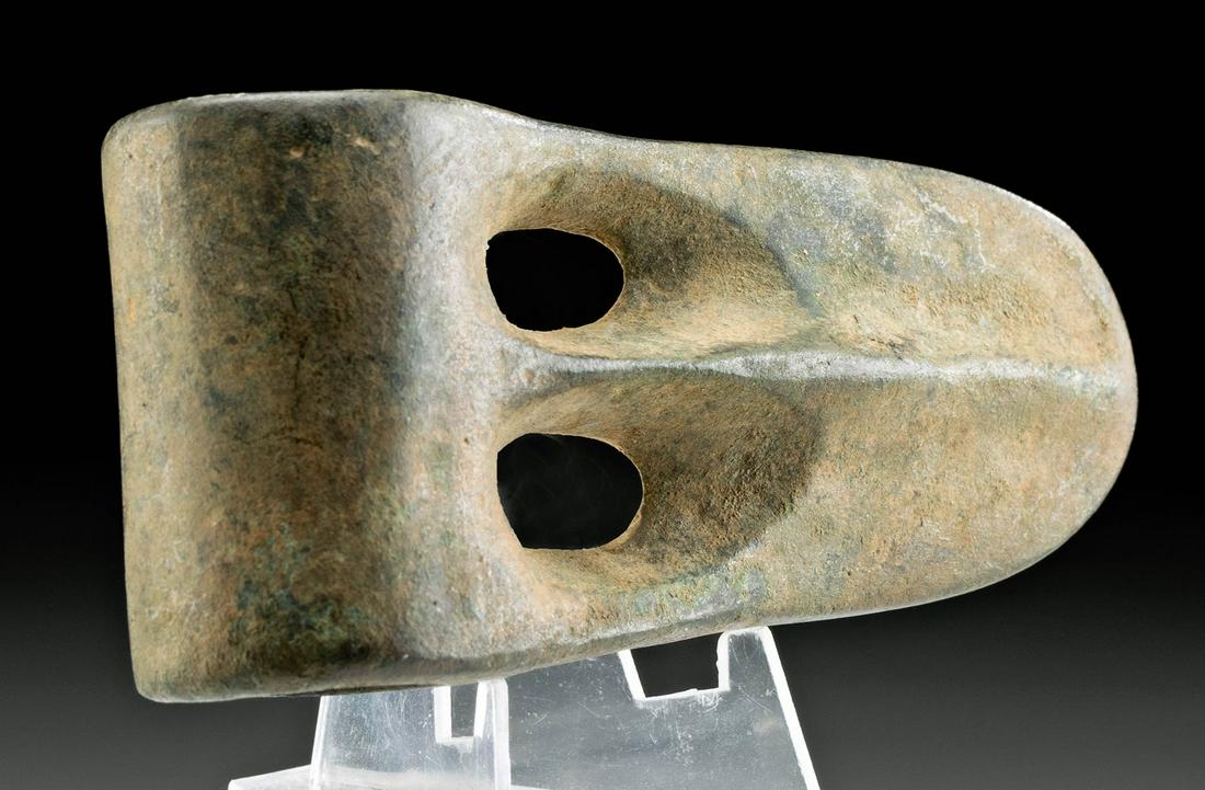 Fine Canaanite Bronze Axe Head Duckbill Form Auction