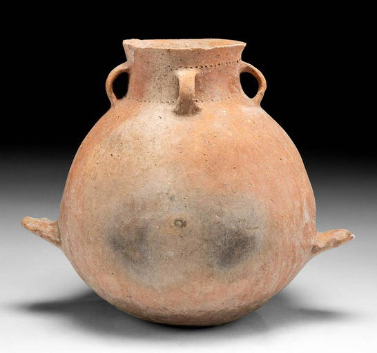 Ancient Holyland Terracotta Cooking Vessel