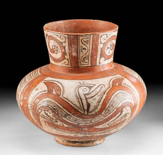 Panamanian Gran Cocle Polychrome Vessel