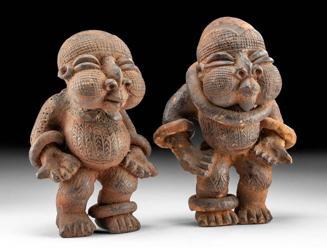 African Cameroon Pygmy / House Guardians Auction