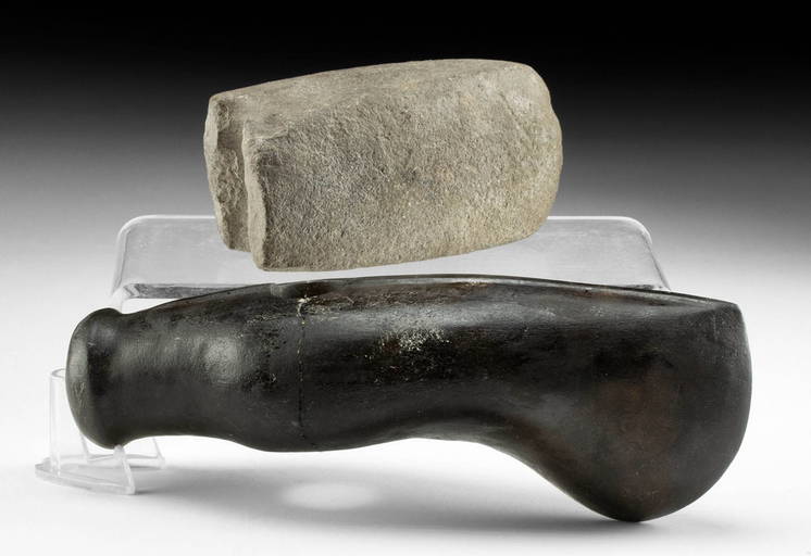 Russian Fatyanovo–balanovo Chalcolithic Stone Axe Heads